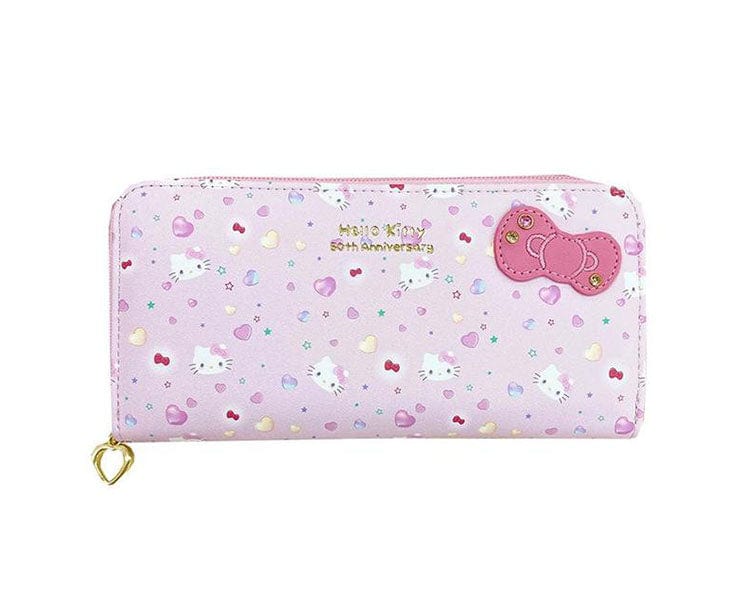 Hello Kitty 50th Anniversary Long Wallet: Pink – Hello Japan