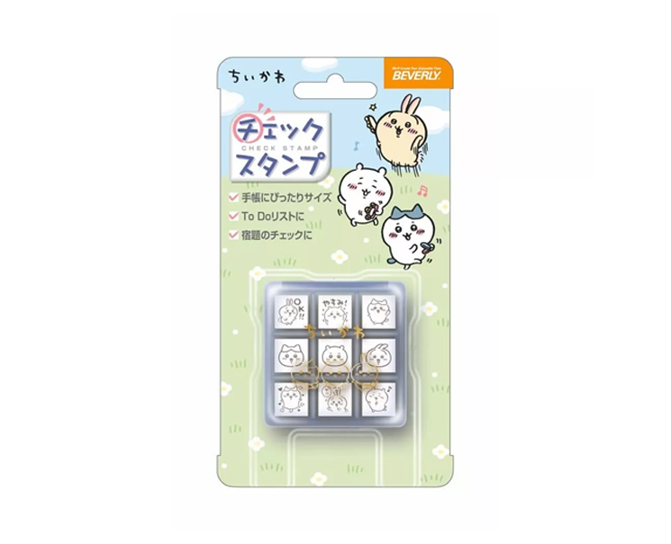 Chiikawa Check Stamp – Hello Japan