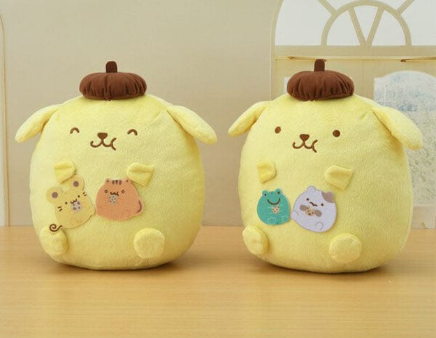 Sanrio Puku Puku Plushie: Pompompurin – Hello Japan