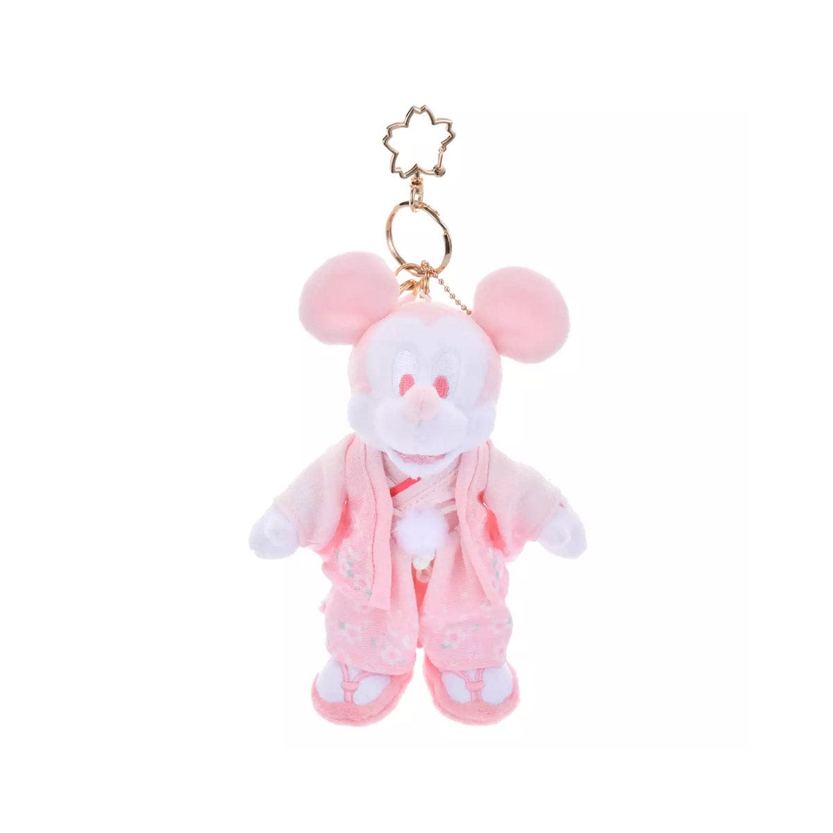 Disney Plush Keychain Kimono Sakura: Mickey – Hello Japan