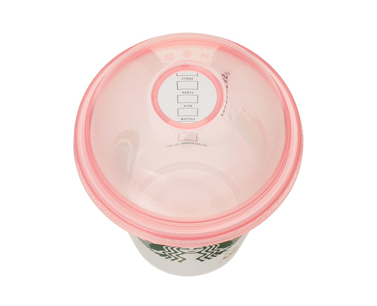 Starbucks Dome Lid Reusable Cold Cup Marble Heart – Hello Japan